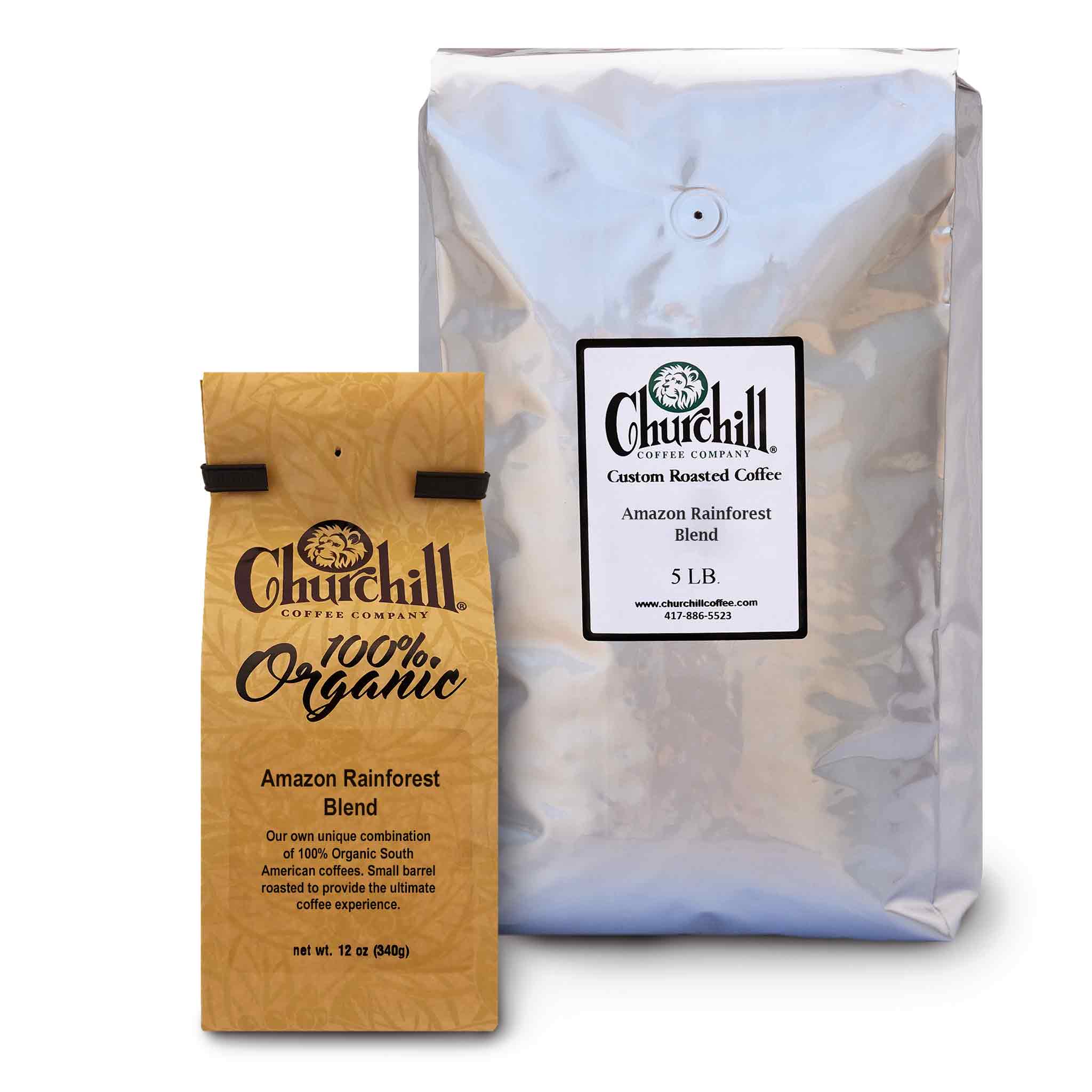Organic Amazon Rainforest Blend – Churchill Coffee Company